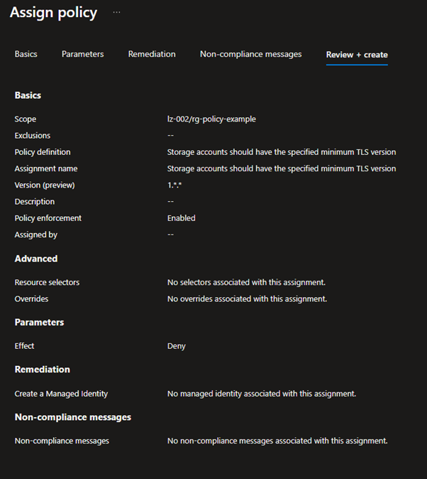 Azure Policy – A basic introduction